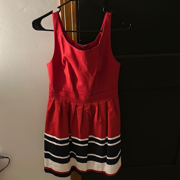 The Limited | Dresses | The Limited Red White And Navy Dress Nwt | Poshmark